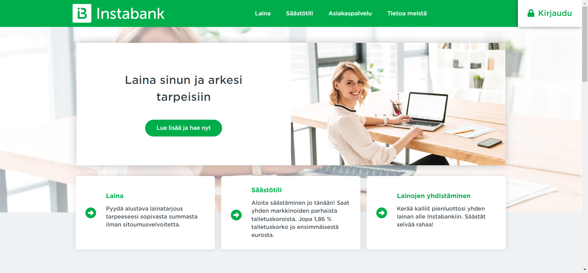 Instabank Arvostelu (joulukuussa 2025) | Joustoluottoja.fi